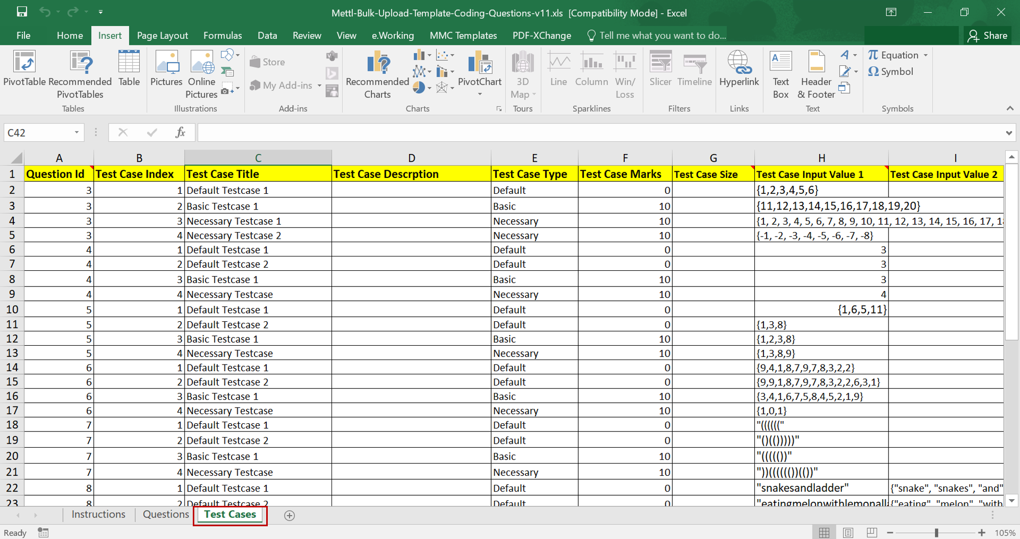 Uploading Backend Programming Questions using Bulk Upload Uploading Backend Programming Questions using Bulk Upload