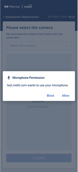 Dual Camera Proctoring (Mobile Pairing Guide)